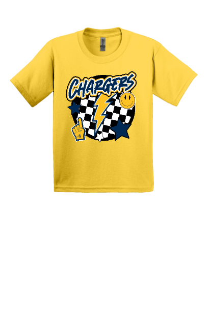 Charger Smiley Tshirt – William and Wesley Boutique