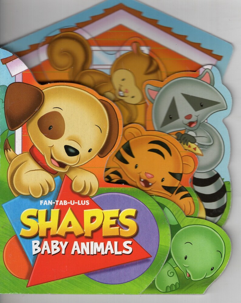 Shapes: Baby Animals Book – William and Wesley Boutique